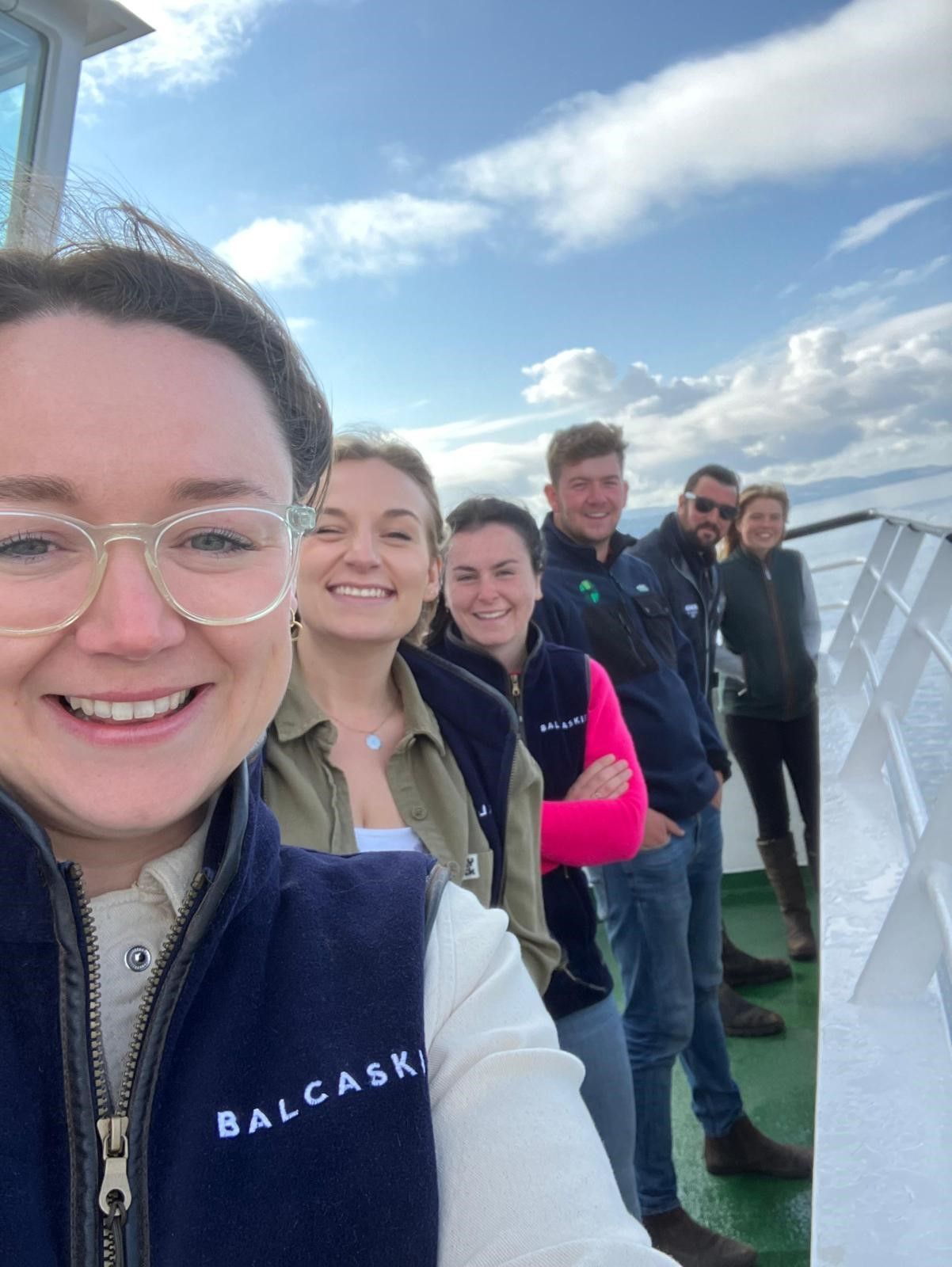 Dodging Showers - Balcaskie