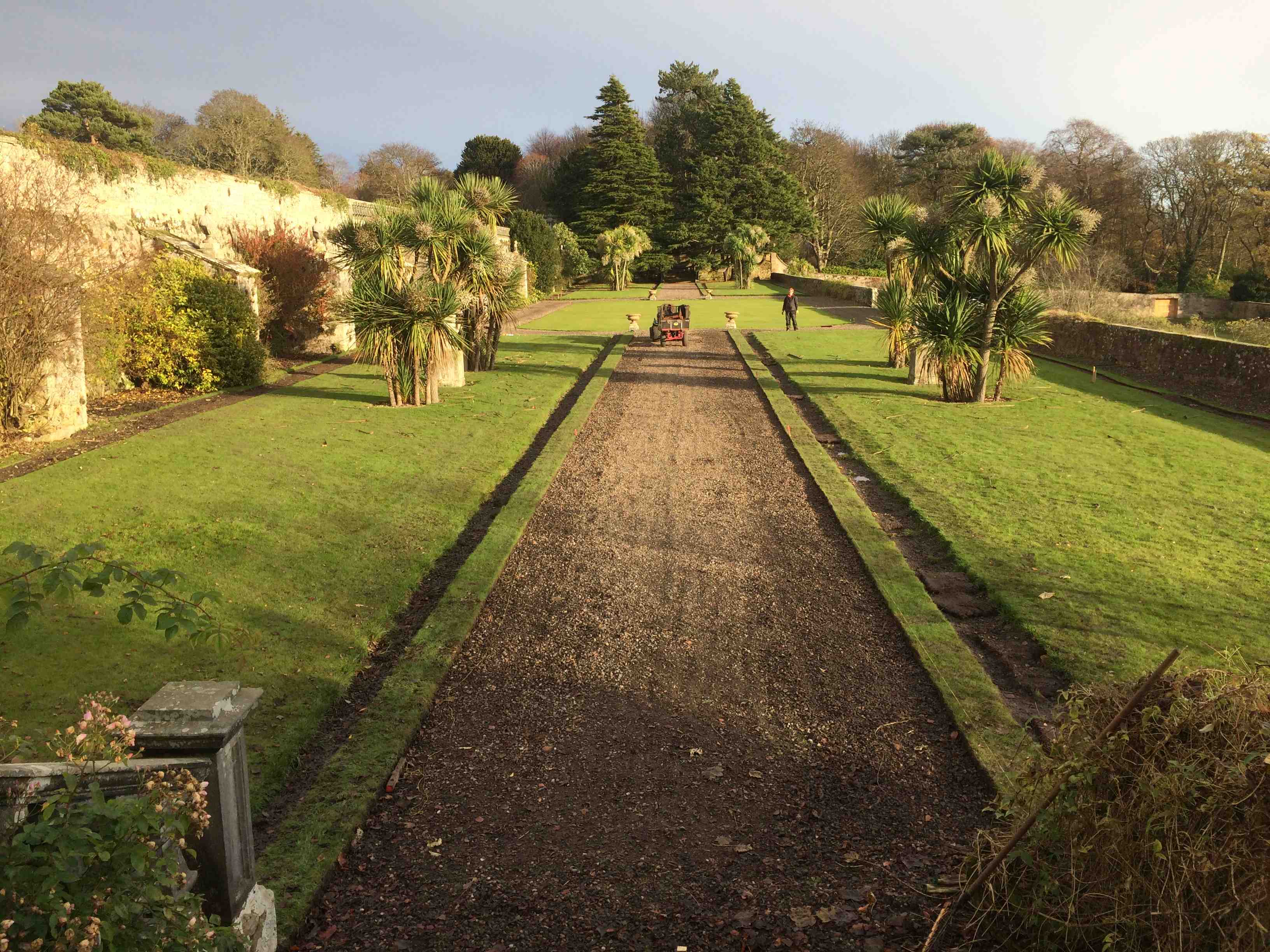Winter landscaping - Balcaskie
