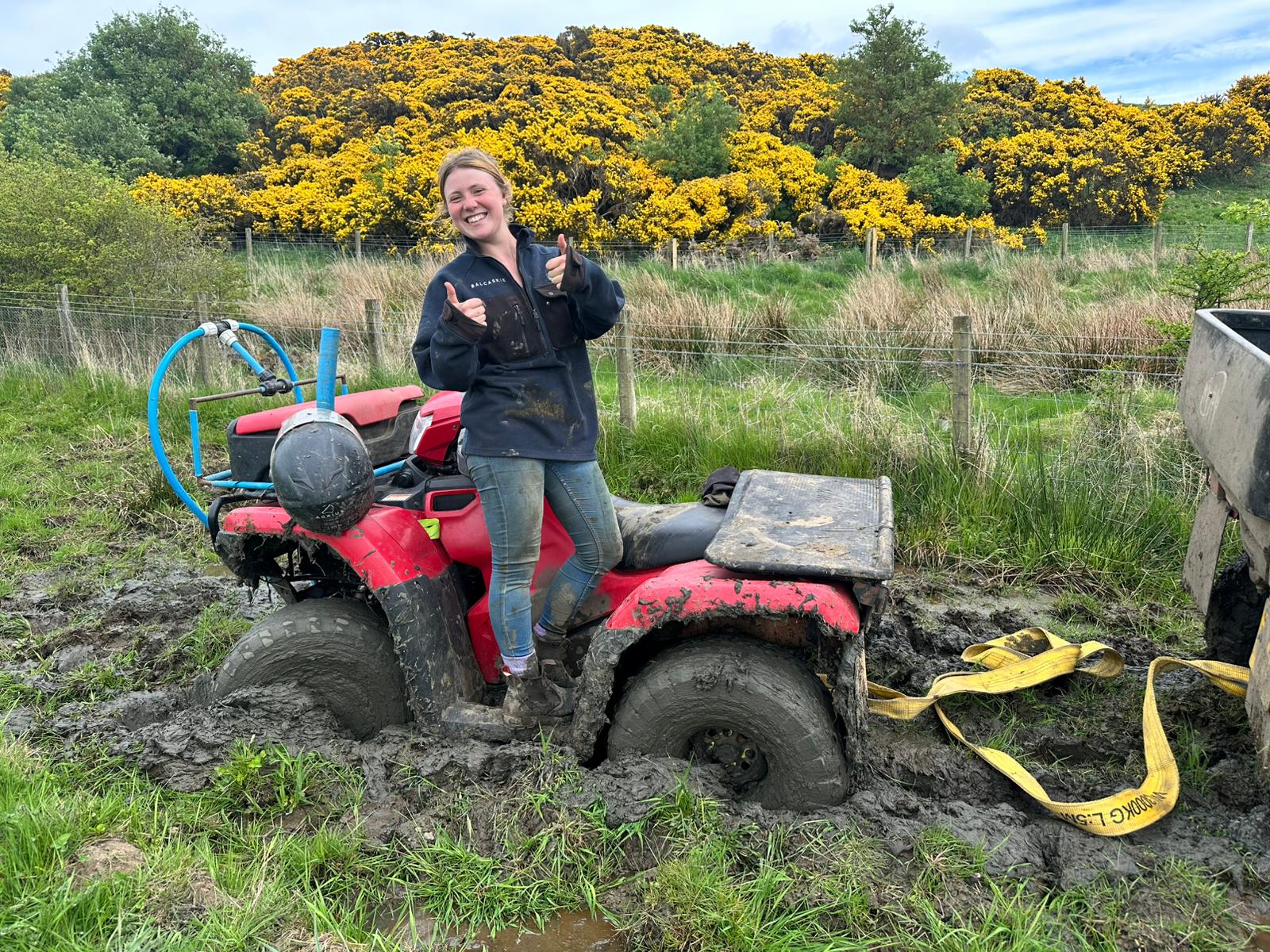 Imogen Flack, Farm and Estate Student 2024-25 - Balcaskie
